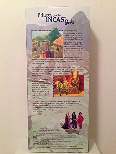 Mattel Barbie - Princess of The Incas - Dolls of The World - Princess Collection