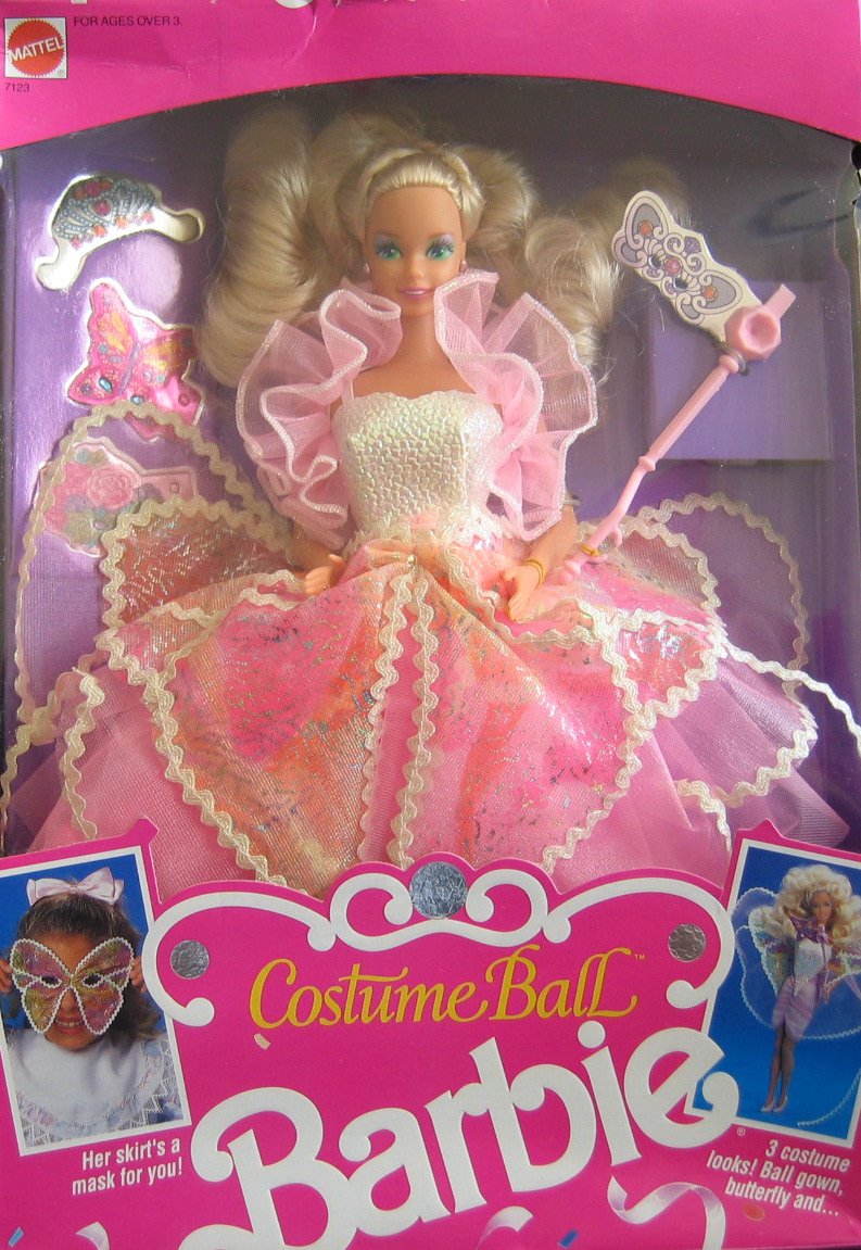 Costume Ball Barbie 1990