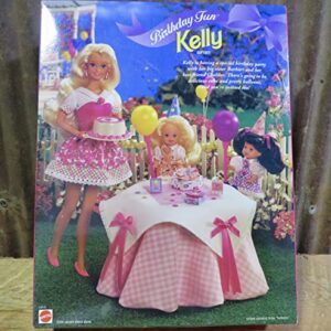 Barbie Birthday Fun KELLY Giftset Special Edition w Barbie, Kelly & Chelsea Dolls & Accessories (1996)