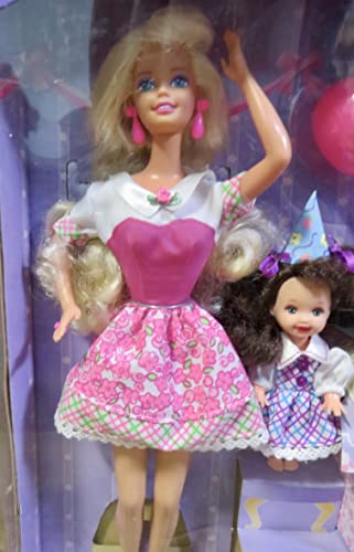 Barbie Birthday Fun KELLY Giftset Special Edition w Barbie, Kelly & Chelsea Dolls & Accessories (1996)