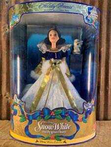 mattel disneys snow white holiday princess barbie