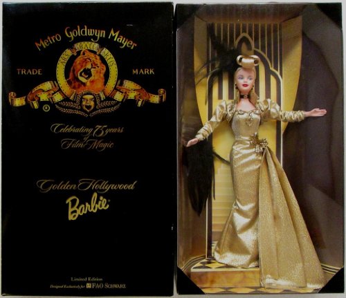 FAO Schwarz Limited Edition MGM Golden Hollywood Barbie