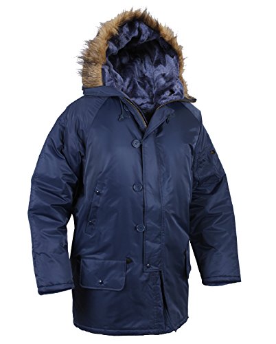 Rothco N-3B Parka-Navy Blue, X-Large