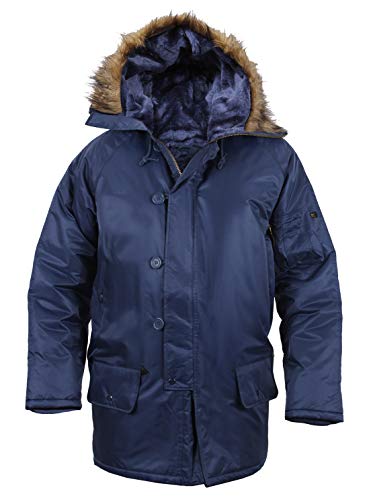 Rothco N-3B Parka-Navy Blue, X-Large