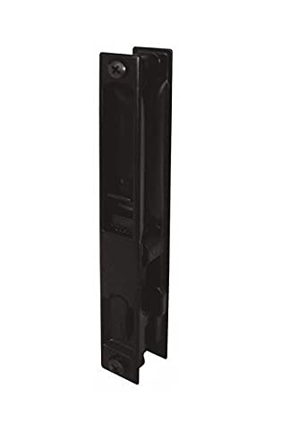 Prime-Line C 1043 Diecast Non-Keyed  Patio Sliding Door Handle Set for 1 In. to 1-1/8 In. Thick Sliding Glass Doors, Black (Single Pack)