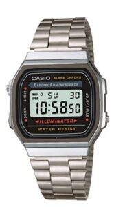 casio men's vintage a168wa-1 electro luminescence watch