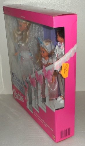 Barbie Dream Wedding Gift Set w Barbie, Stacie & Todd Dolls (1993)