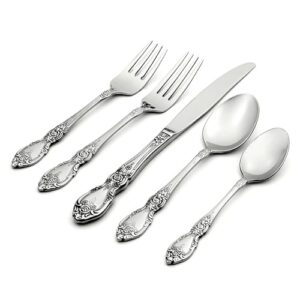 oneida wordsworth flatware 45 pieces (service for 8)