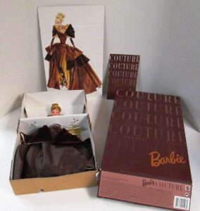 mattel barbie couture a portrait in taffeta