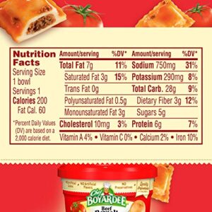 Chef Boyardee Beef in Pasta Sauce Ravioli, 7.5 Ounce (Pack of 12)