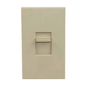 lutron nt-603p-iv nova t incandescent dimmer single-pole, 3-way 600w preset dimmer, ivory