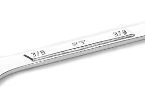 Performance Tool W322C, 3/8-Inch Combination Wrench - Drop Forged Chrome Alloy Steel, Rounded Box Ends