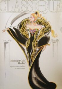 mattel - midnight gala barbie doll 1995