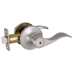 design house 700492 springdale privacy bed and bath door lever satin nickel