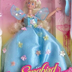 Mattel Songbird Barbie Doll w Real Singing Songbird Balances on Fingertip! (1995)