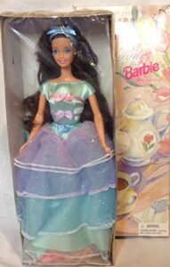 mattel special edition spring tea party barbie, brunette