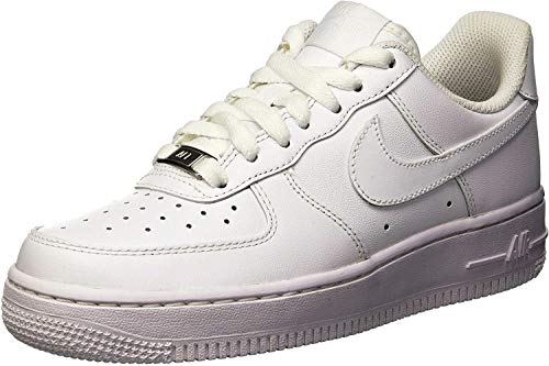 Nike Women's Air Force 1 '07 (11.5, White (White/White))