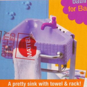 Barbie All Around Home Bathroom Playset (2001)