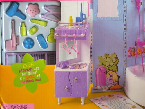 Barbie All Around Home Bathroom Playset (2001)