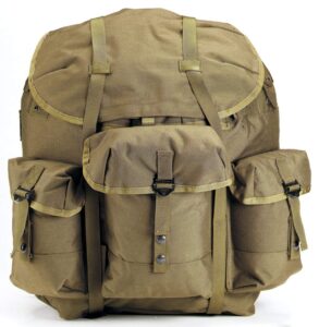 rothco enhanced nylon large alice pack w/frame, olive drab size