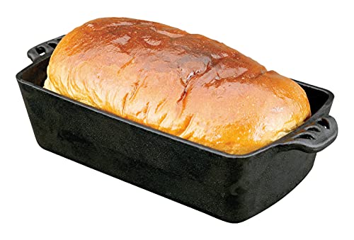 Camp Chef Home Seasoned Cast Iron Bread Pan