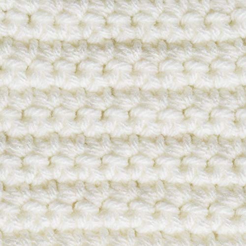 Bernat Super Value Yarn, 7 oz, Gauge 4 Medium Worsted, Winter White