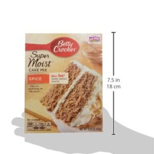 Betty Crocker Super Moist Spice Cake Mix, 15.25 oz