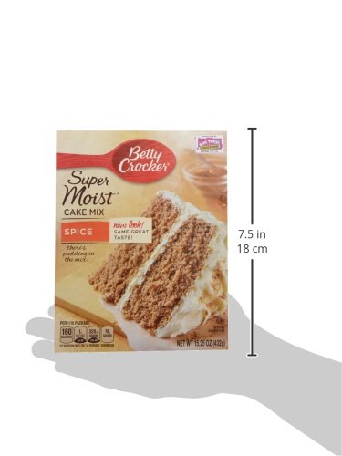 Betty Crocker Super Moist Spice Cake Mix, 15.25 oz