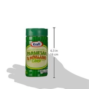 Kraft Parmesan & Romano Grated Cheese (8 oz Shaker)