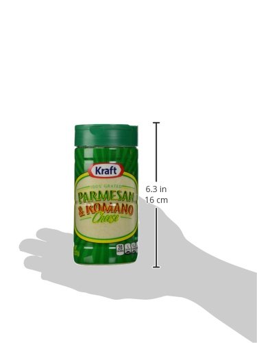 Kraft Parmesan & Romano Grated Cheese (8 oz Shaker)