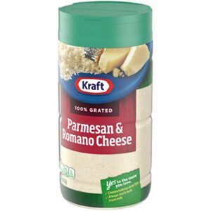 Kraft Parmesan & Romano Grated Cheese (8 oz Shaker)