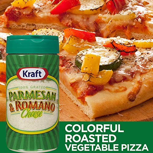 Kraft Parmesan & Romano Grated Cheese (8 oz Shaker)