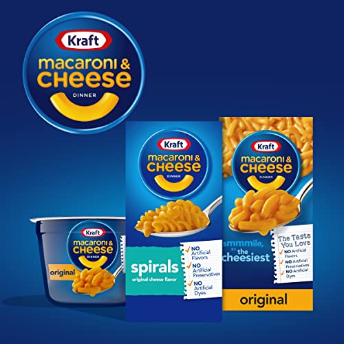 Kraft Spirals Original Macaroni & Cheese Dinner (5.5 oz Box)