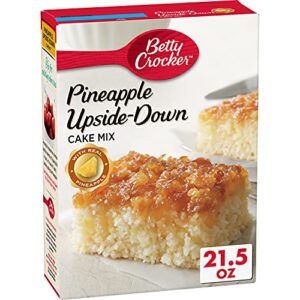 betty crocker pineapple upside-down cake mix, 21.5 oz