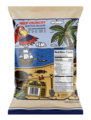 Pirate's Booty Aged White Cheddar Cheese Puffs, Gluten Free, Halloween Snacks for Kids, Healthy Kids Snacks, 4oz Grocery Size Snack Bag