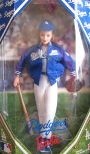 los angeles dodgers barbie