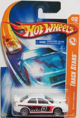 Track Stars Series #2 Subaru Impreza Hot Wheels #2007-110 1:64 Scale Collectible Die Cast Car