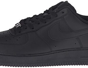 Nike Air Force 1 '07 Basketball Shoe ,Black,11 Men US