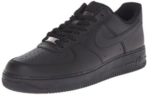 nike air force 1 '07 basketball shoe ,black,11 men us