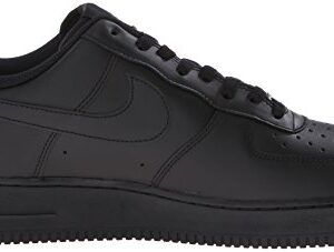 Nike Air Force 1 '07 Basketball Shoe ,Black,11 Men US