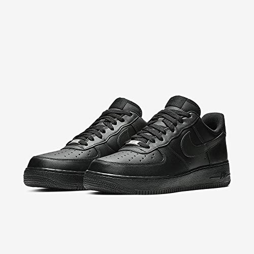 Nike Air Force 1 '07 Basketball Shoe ,Black,11 Men US