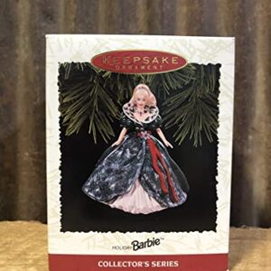 Keepsake Ornament, Holiday Barbie, Collector's Series, Third in the Holiday Barbie Series. Handcrafted, Dated 1995