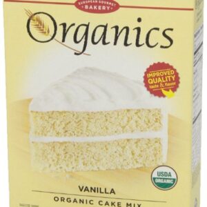 European Gourmet Bakery, Organic Vanilla Cake Mix, 15.25 oz