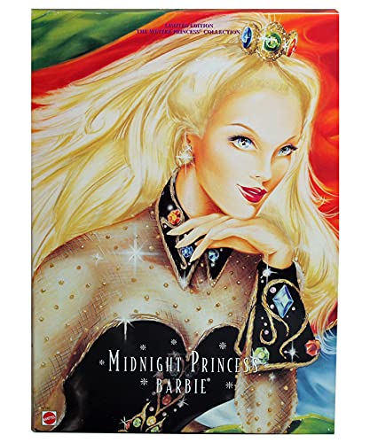 Barbie Midnight Princess Doll - Limited Edition The Winter Princess Collection - 1997 Mattel