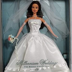 1999 Millennium Wedding Barbie (Brunette)