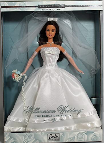 1999 Millennium Wedding Barbie (Brunette)