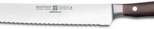 Wusthof IKON Bread Knife, 9", Brown