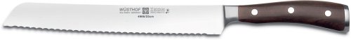 Wusthof IKON Bread Knife, 9", Brown