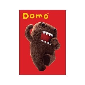 Domo-Kun Jumping Button Magnet