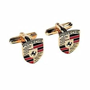 Porsche Crest Cufflinks